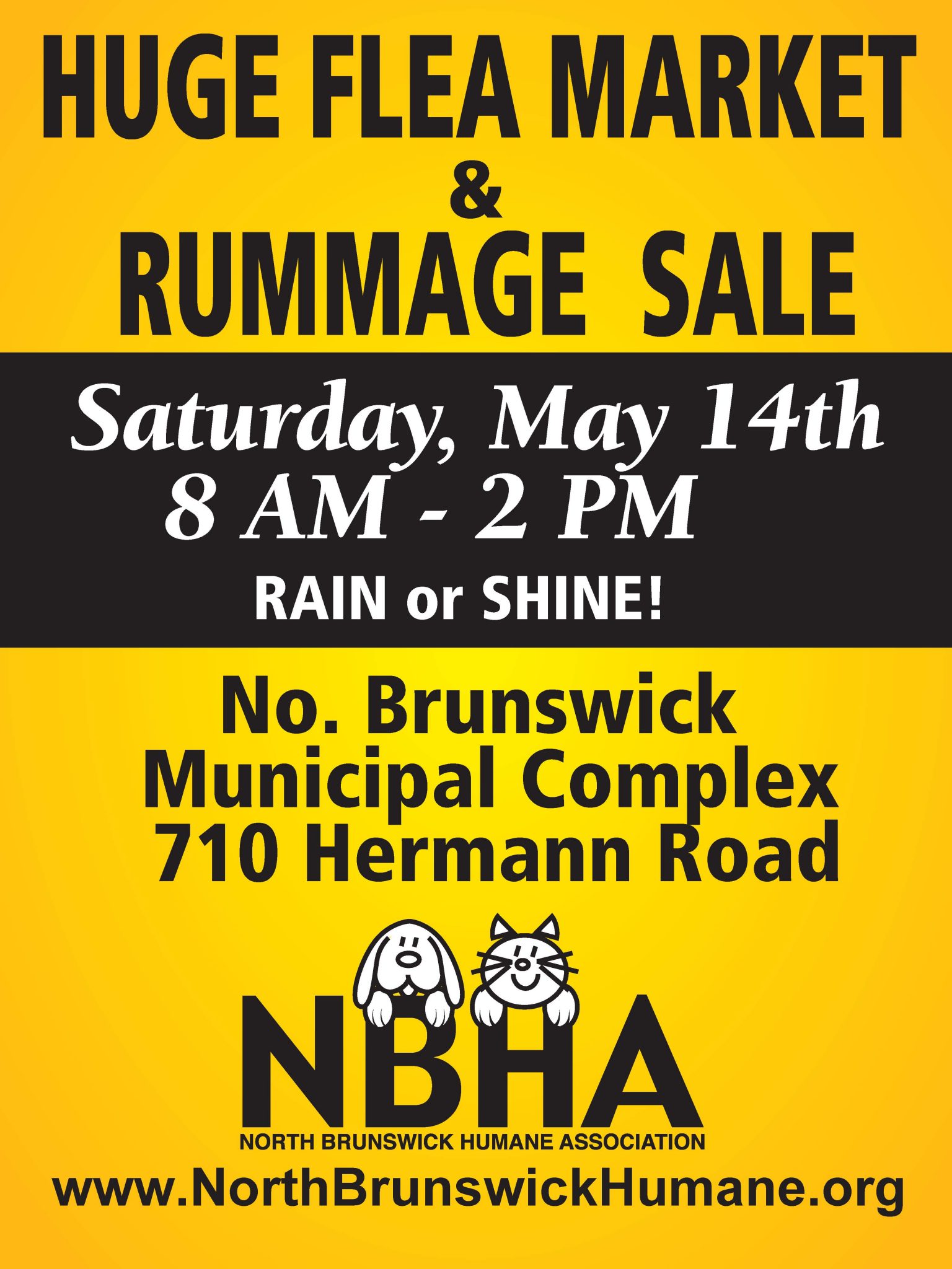 Flea Market & Rummage Sale - North Brunswick Humane Association